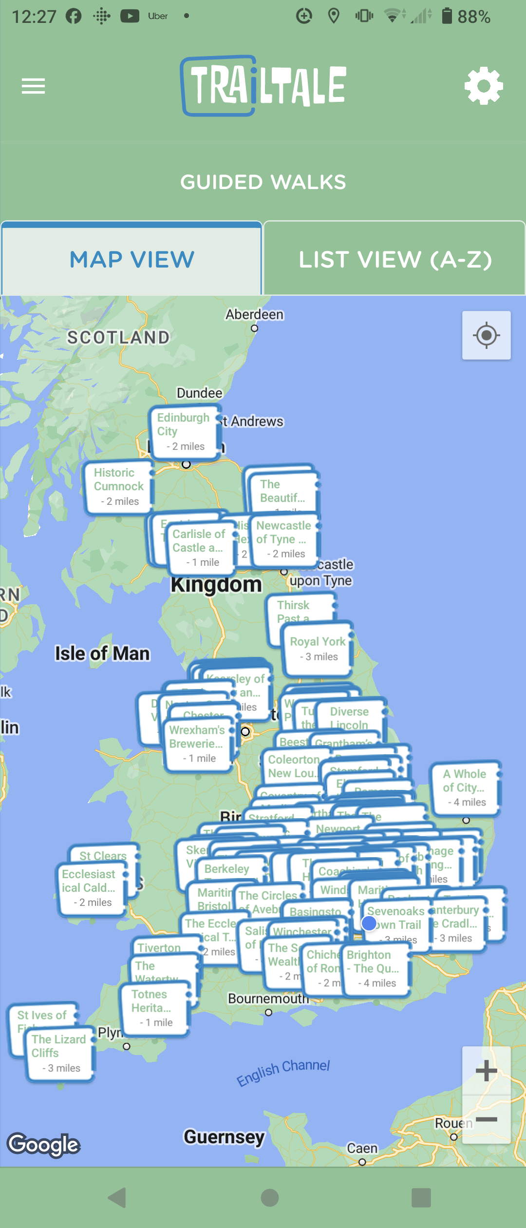 Find our trails - TrailTale